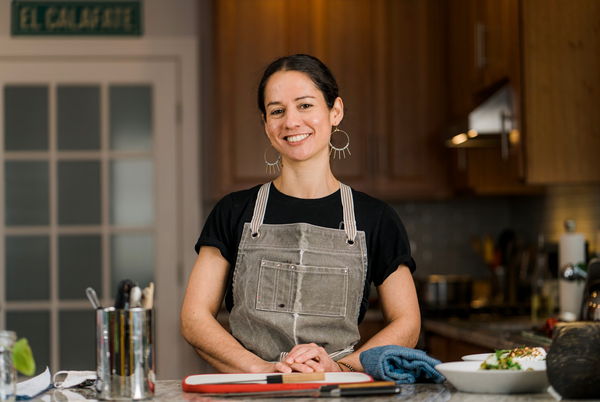 Wulf's Kitchen: Chef Fernanda Tapia Makes Red Snapper Crudo & Lettuce ...