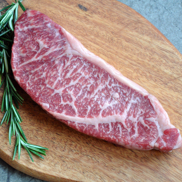 American Wagyu NY Strip - Wulf's Fish