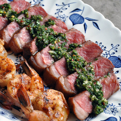 American Wagyu NY Strip - Wulf's Fish